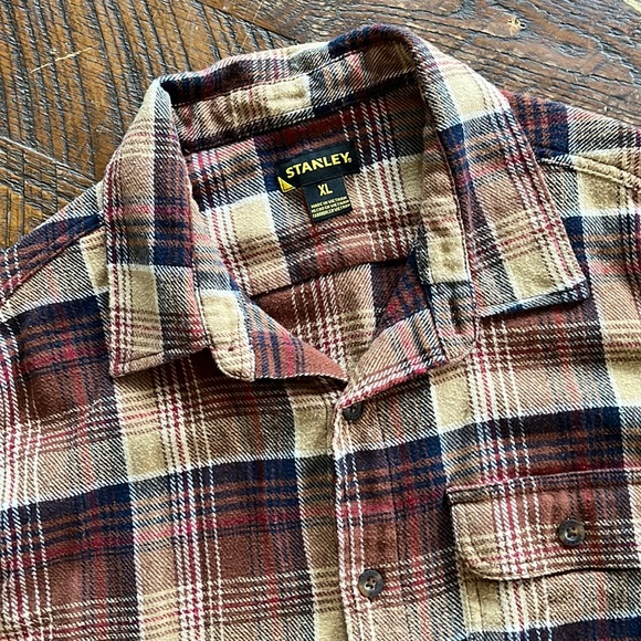 Stanley | Shirts | Stanley Flannel Shirt Xl | Poshmark